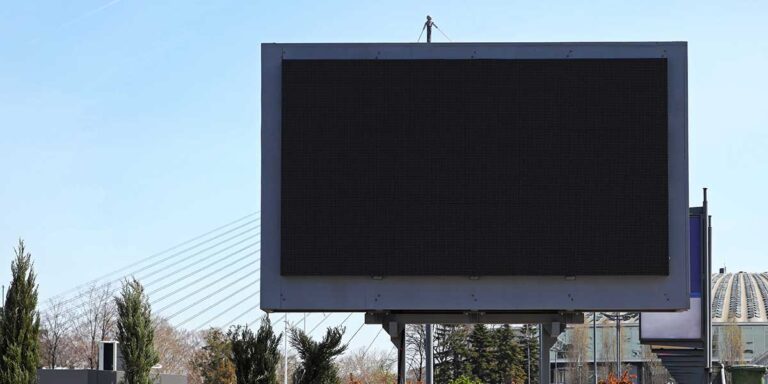 LED Wall Screen Application on a Wall - LED Screen Panels